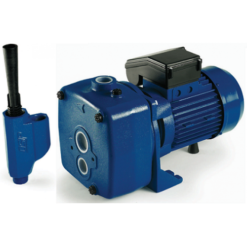 Self-priming deep well pump